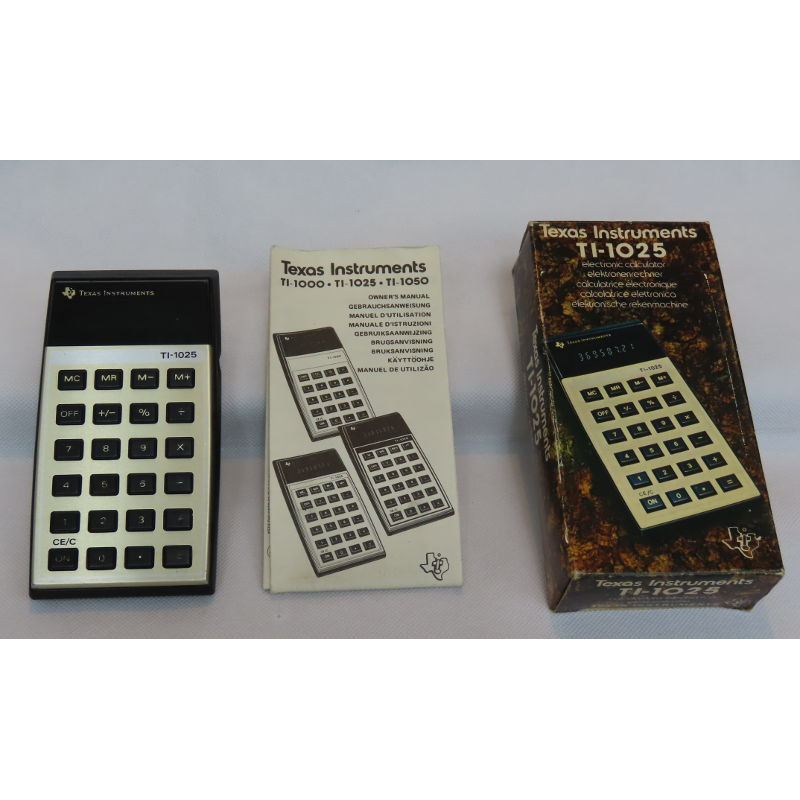 Texas Instruments TI-1025 Calculator