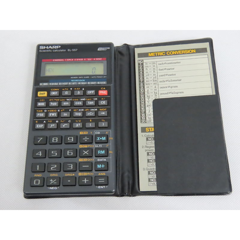 Sharp EL-557 Calculator