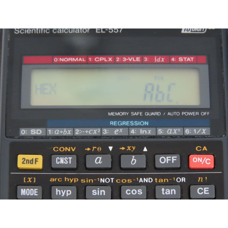 Sharp EL-557 Calculator