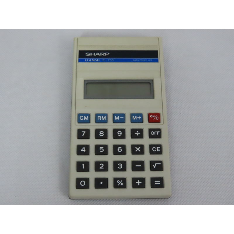 Sharp ELSI MATE EL-230 Calculator