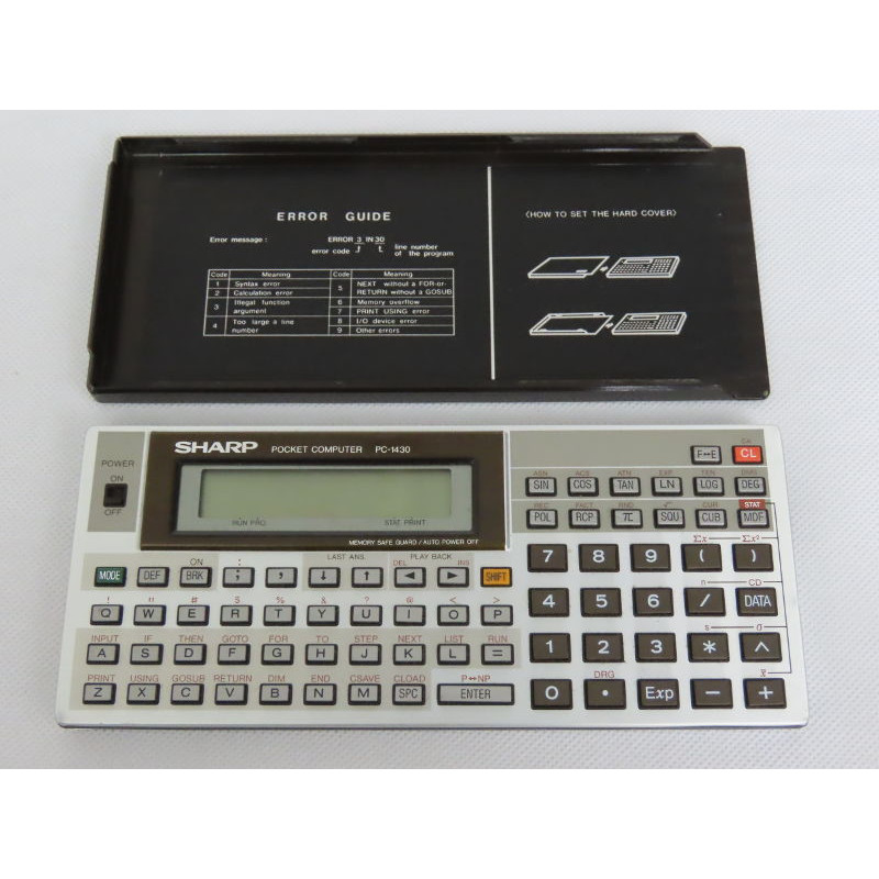 Sharp PC-1430 pocket computer for sale